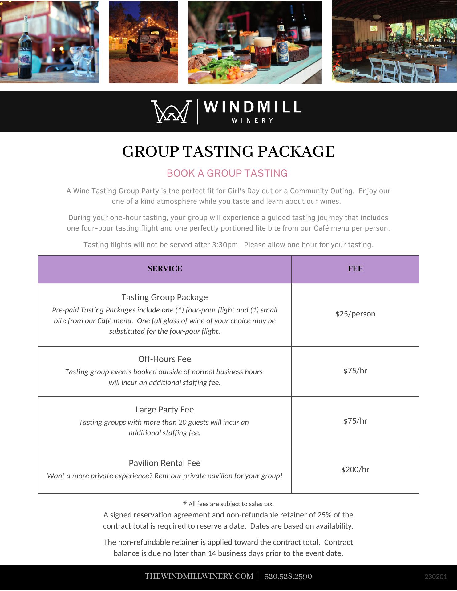 Windmill Winery Tasting Room, Florence - Menu, Reviews (68), Photos (23 ...