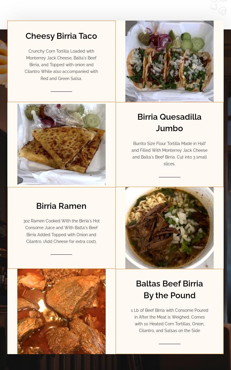 Balta’s Birria Spot & CATERING ( Beef Birria Quesotacos , quesabirrias ...