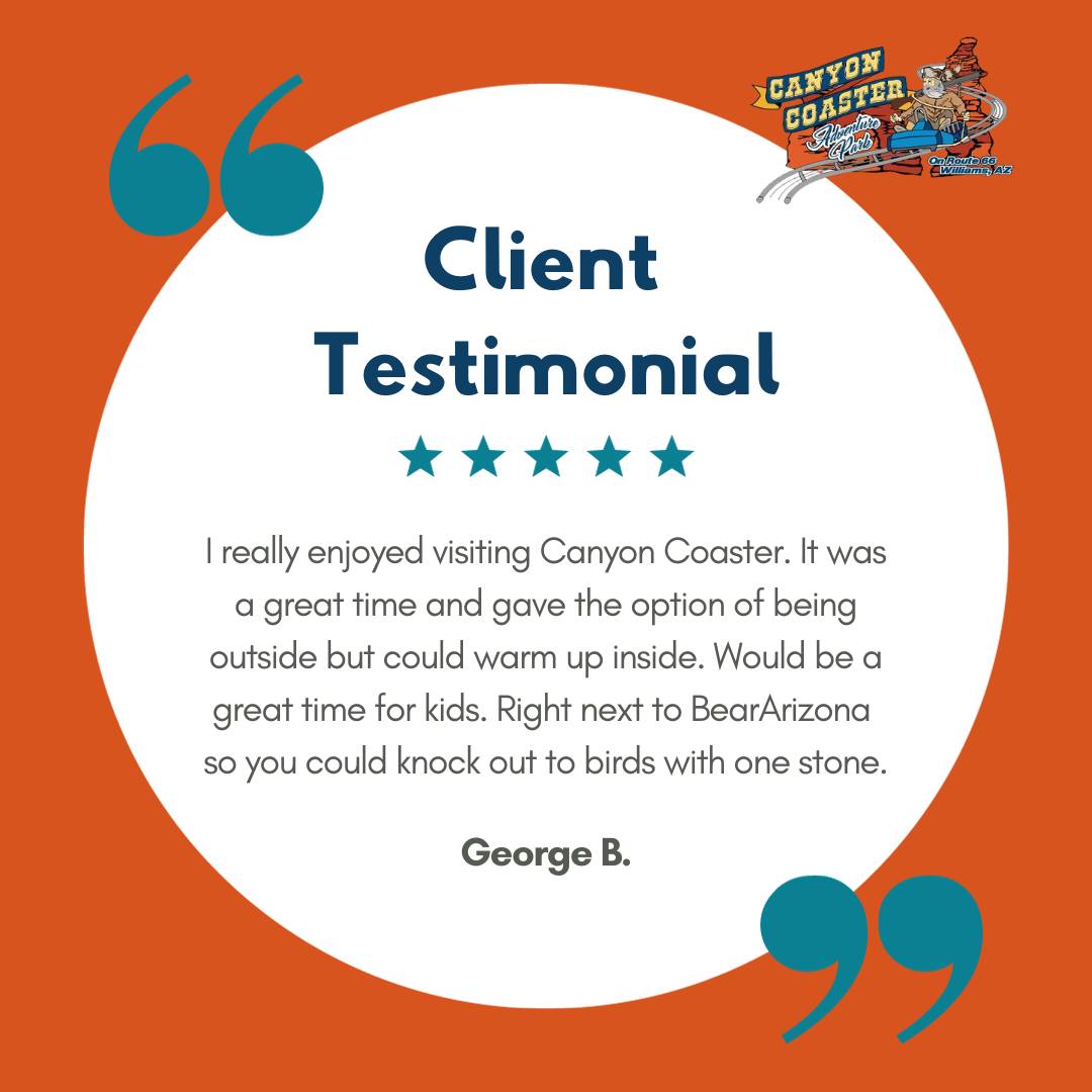 CANYON COASTER ADVENTURE PARK - Williams AZ - Hours, Directions ...