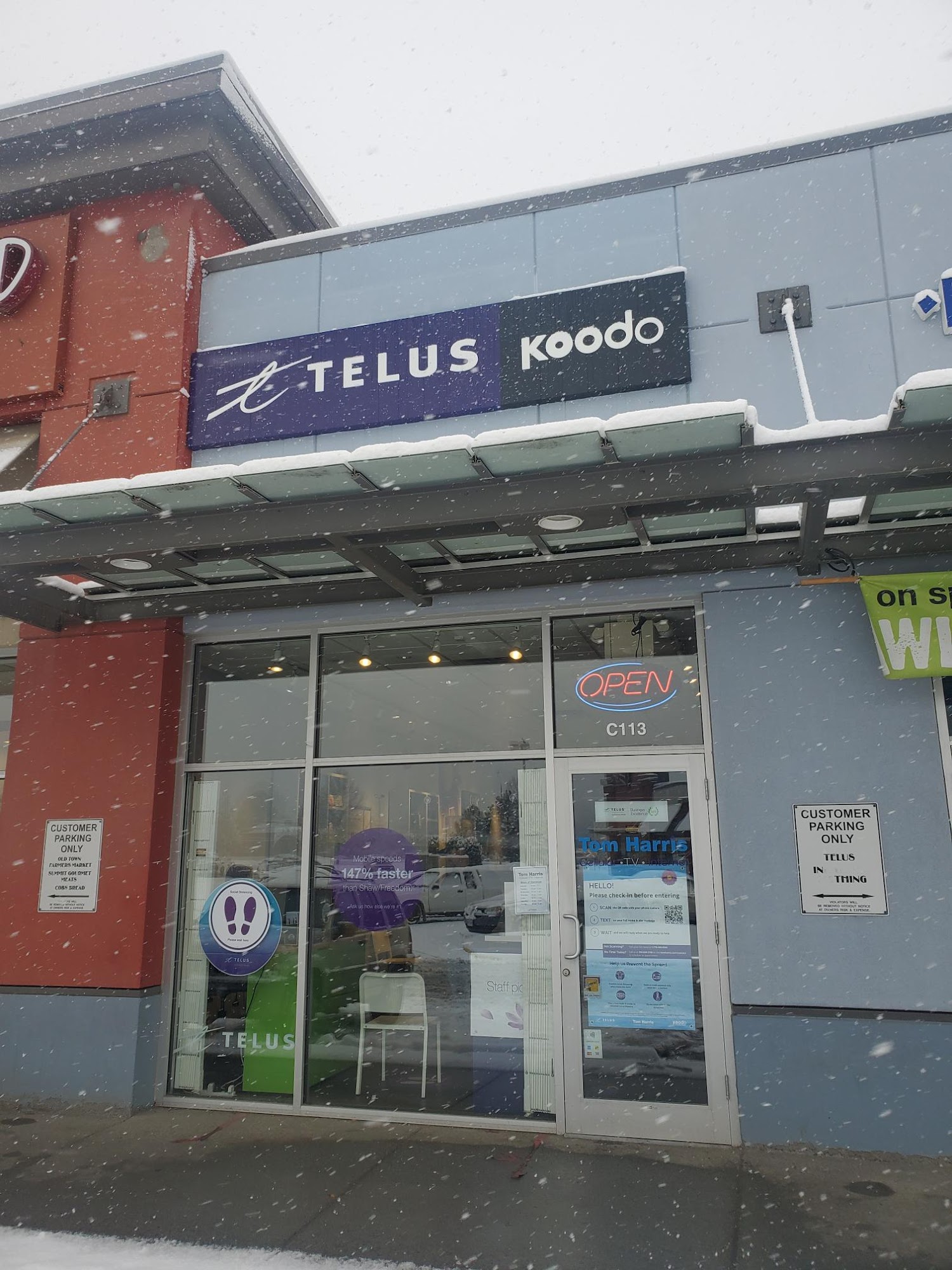 TOM HARRIS TELUS & KOODO STORE - Kamloops BC - Hours, Directions ...