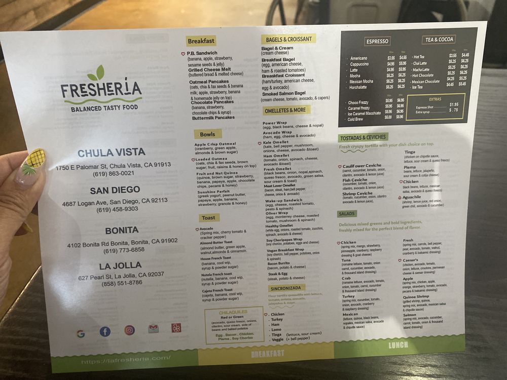 Freshería - Bonita, Bonita - Menu, Reviews (181), Photos (51 ...