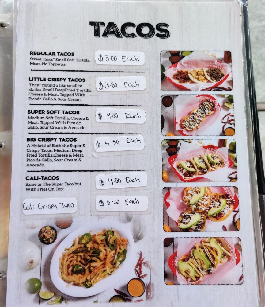 Cali Spartan Mexican Kitchen, San Jose - Menu, Reviews (213), Photos ...