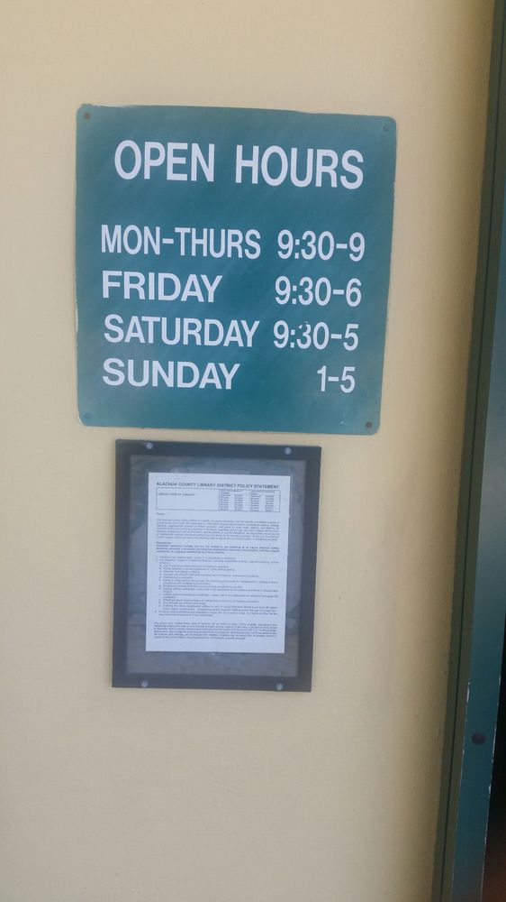 HEADQUARTERS LIBRARY | ALACHUA COUNTY LIBRARY DISTRICT - Gainesville FL ...