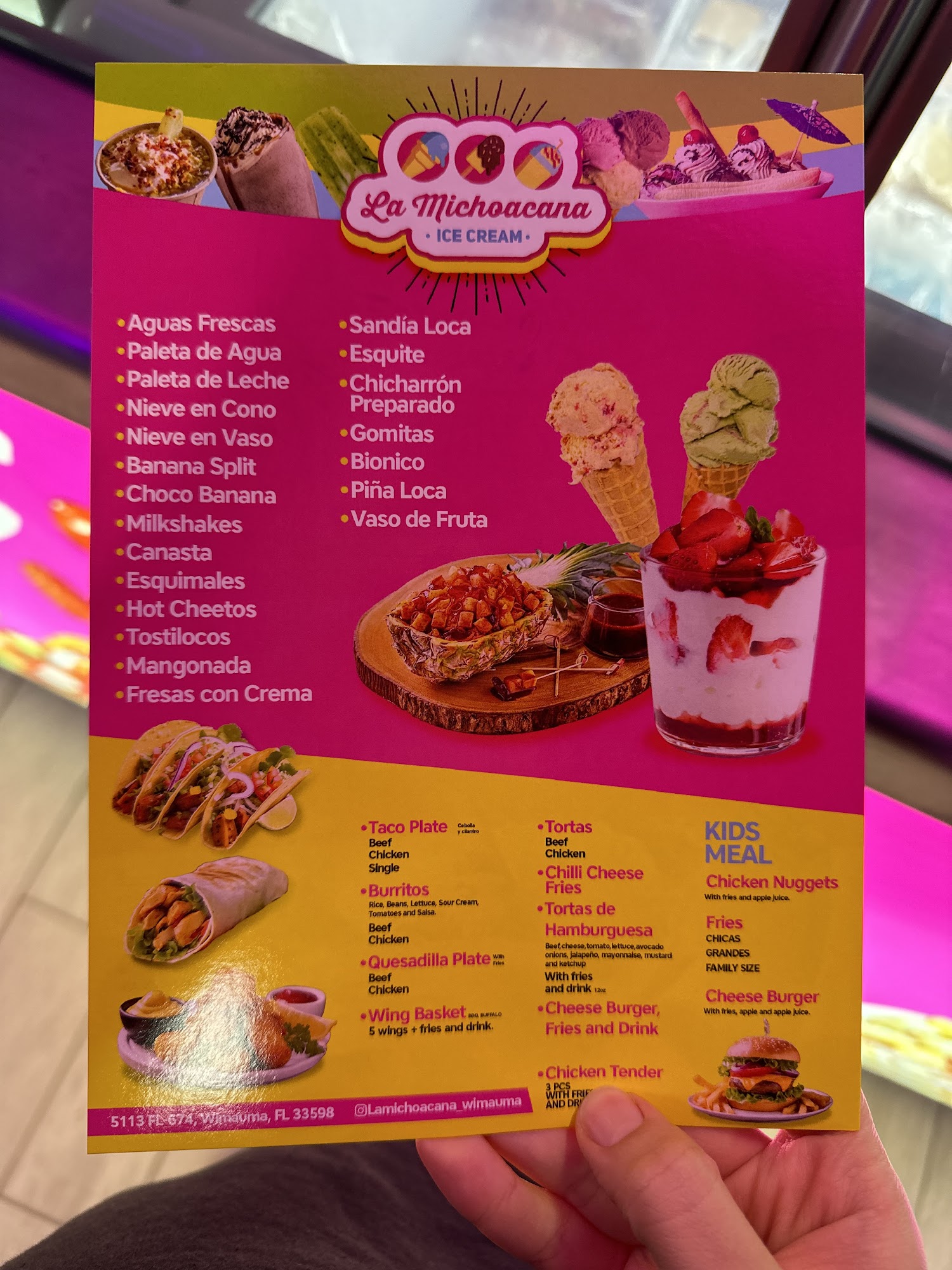 La Michoacana Ice Cream, Wimauma - Menu, Reviews (103), Photos (39 ...