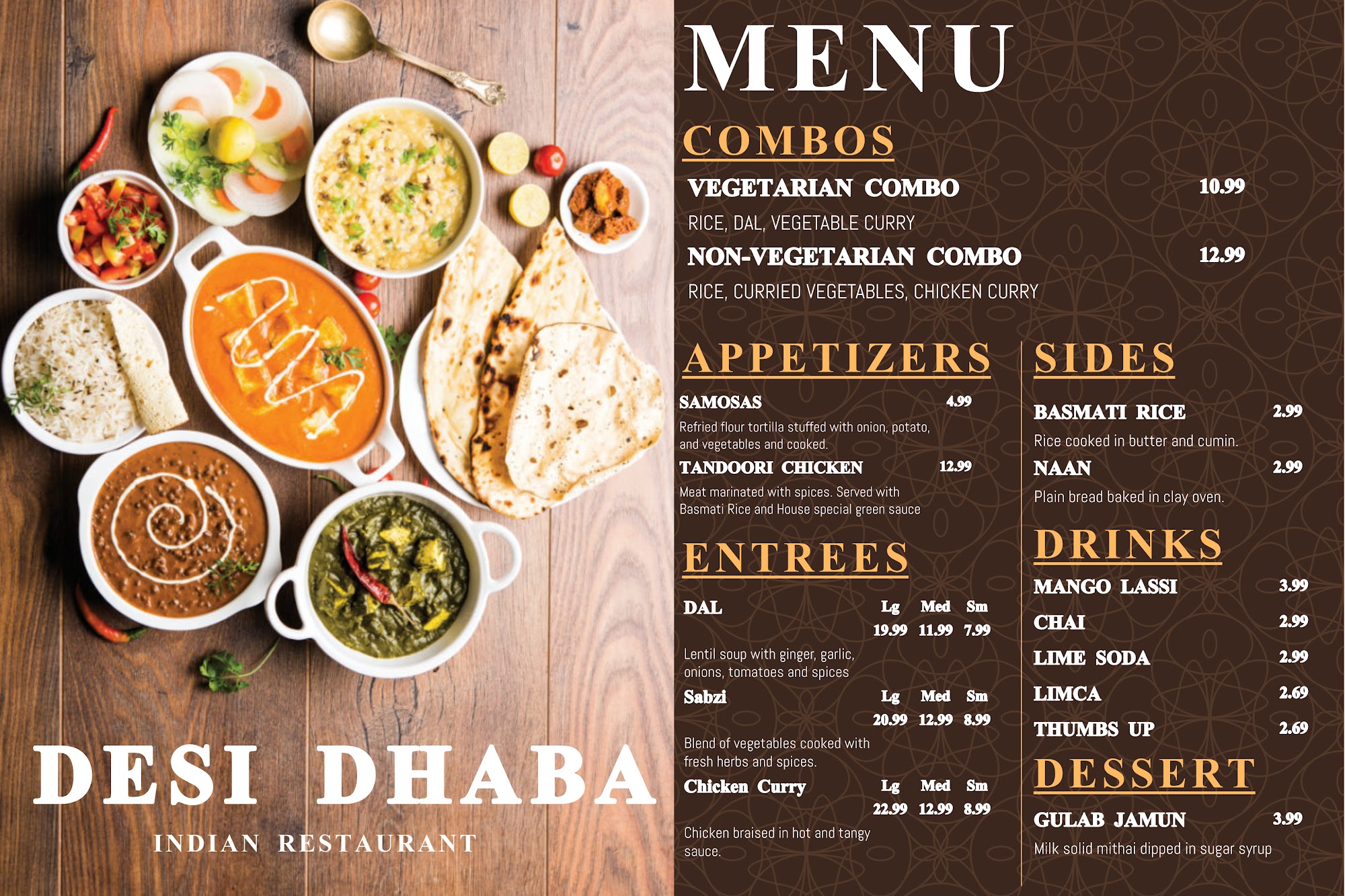 Desi Dhaba Indian Cuisine, Kingsland - Menu, Reviews (56), Photos (15 ...