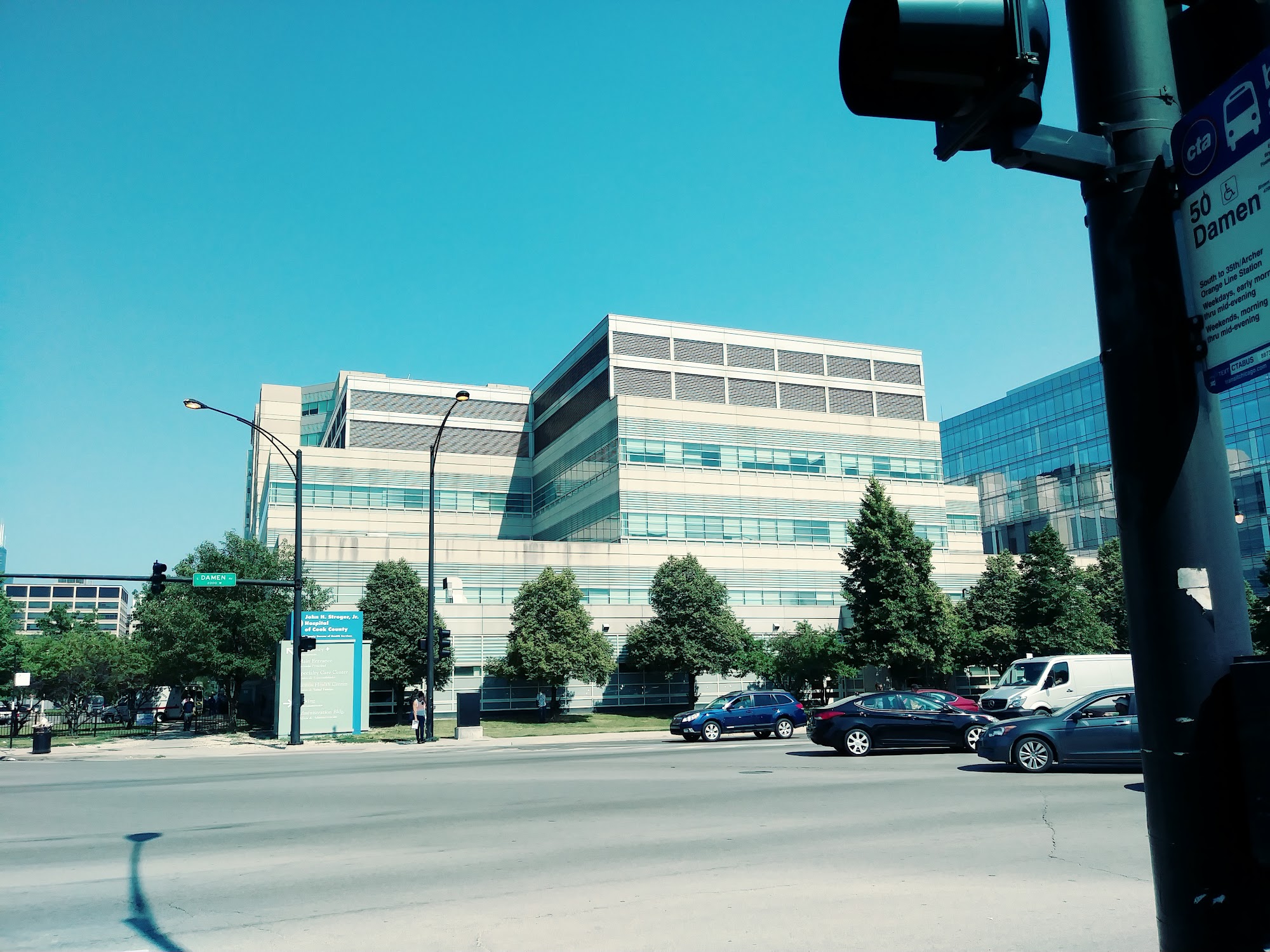JOHN H. STROGER, JR. HOSPITAL OF COOK COUNTY - Chicago IL - Hours ...