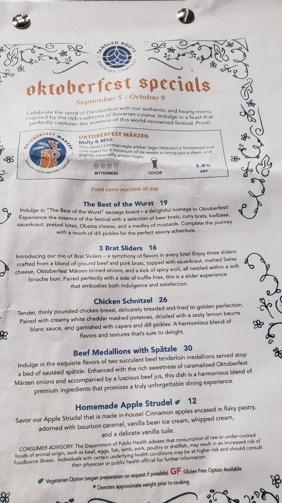 The Lone Buffalo by Tangled Roots Brewing Company, Ottawa - Menu ...