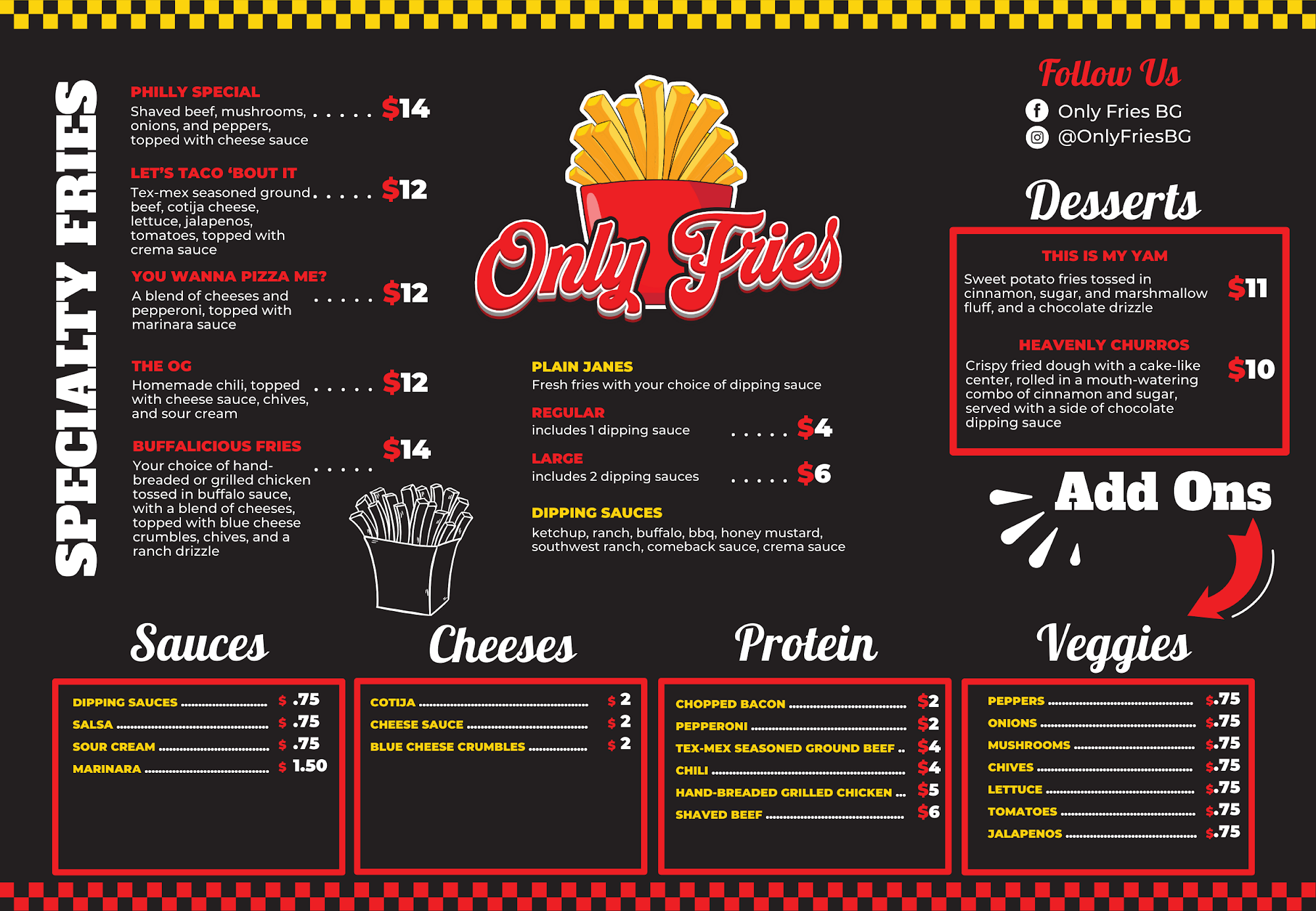 Only Fries BG, Bowling Green - Menu, Reviews (12), Photos (15 ...