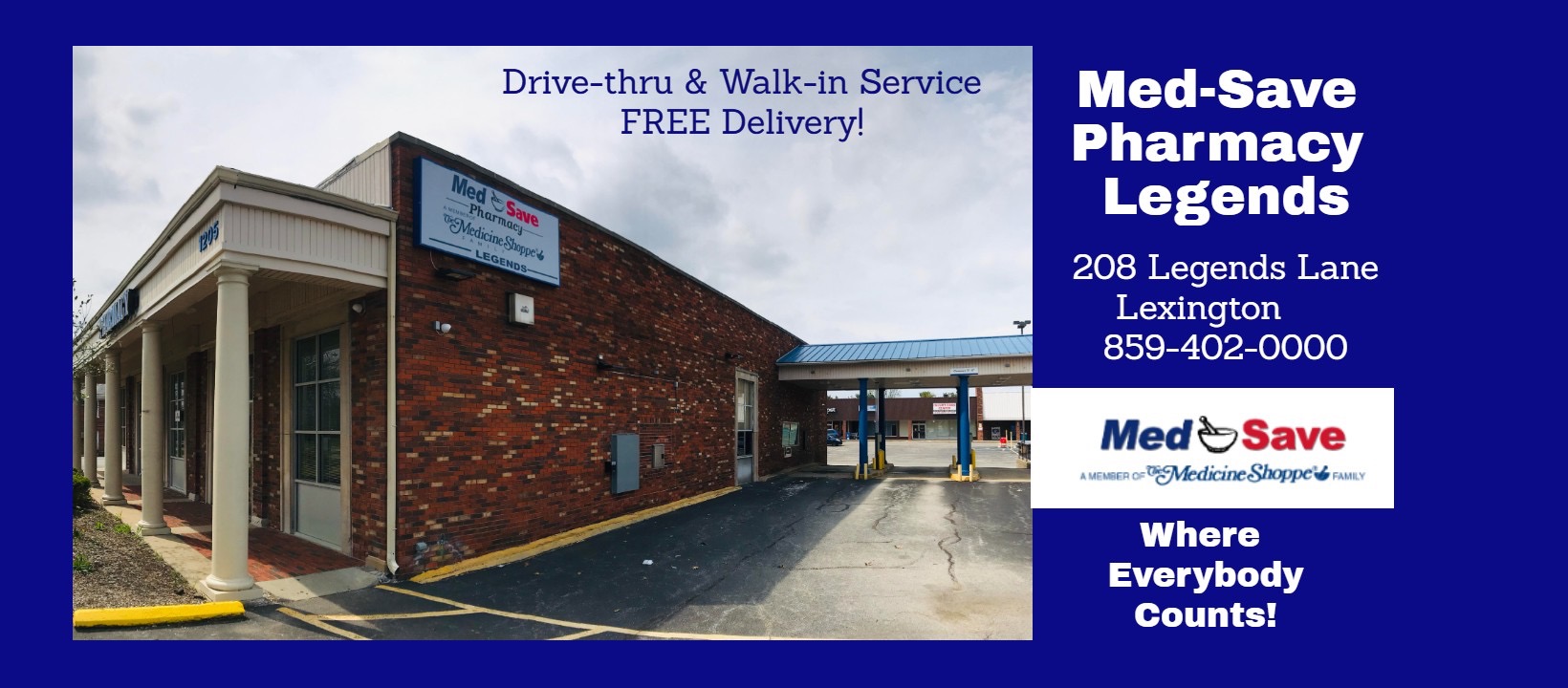 MED-SAVE PHARMACY LEGENDS - Lexington KY - Hours, Directions, Reviews ...