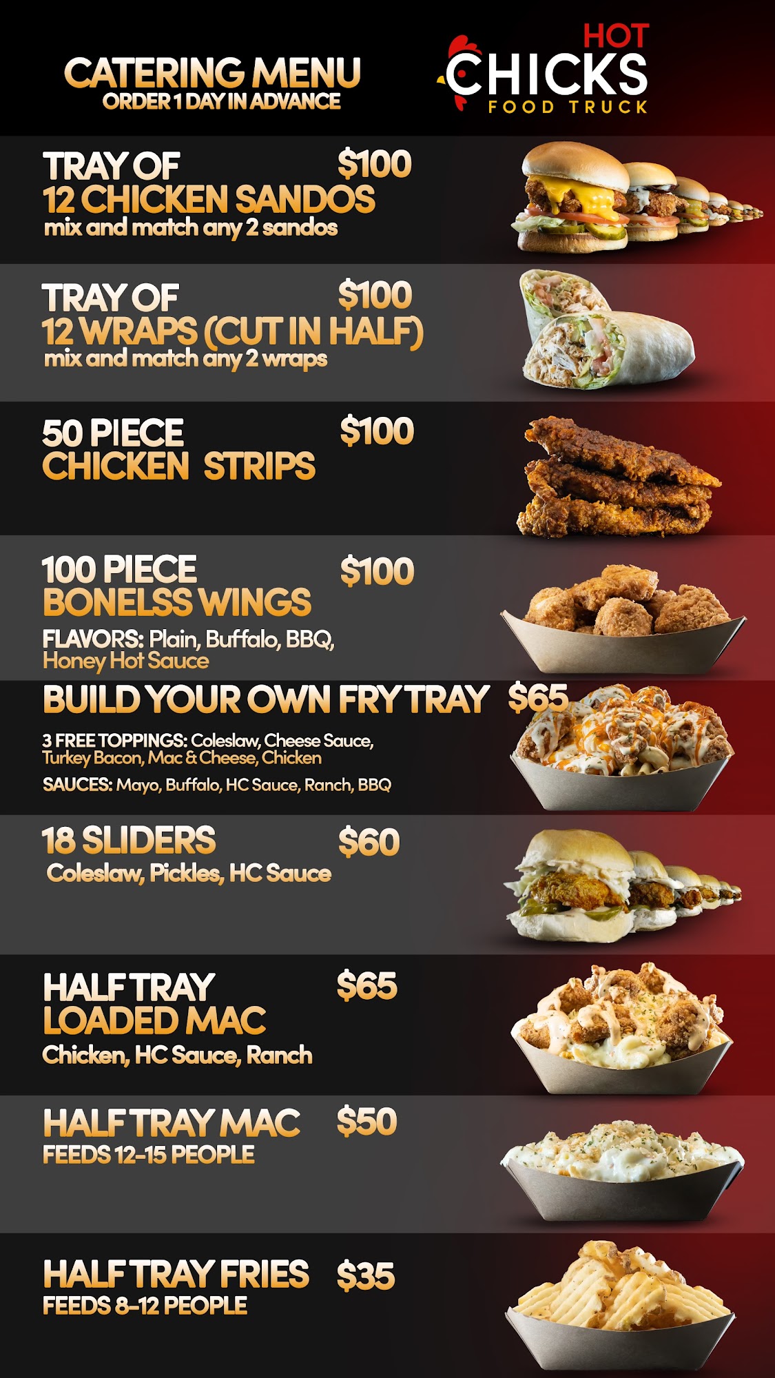 Hot Chicks Food Truck, Dearborn - Menu, Reviews (105), Photos ...