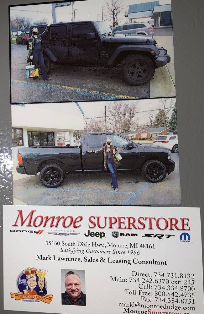 MONROE DODGE CHRYSLER JEEP RAM SUPERSTORE - Monroe MI - Hours ...