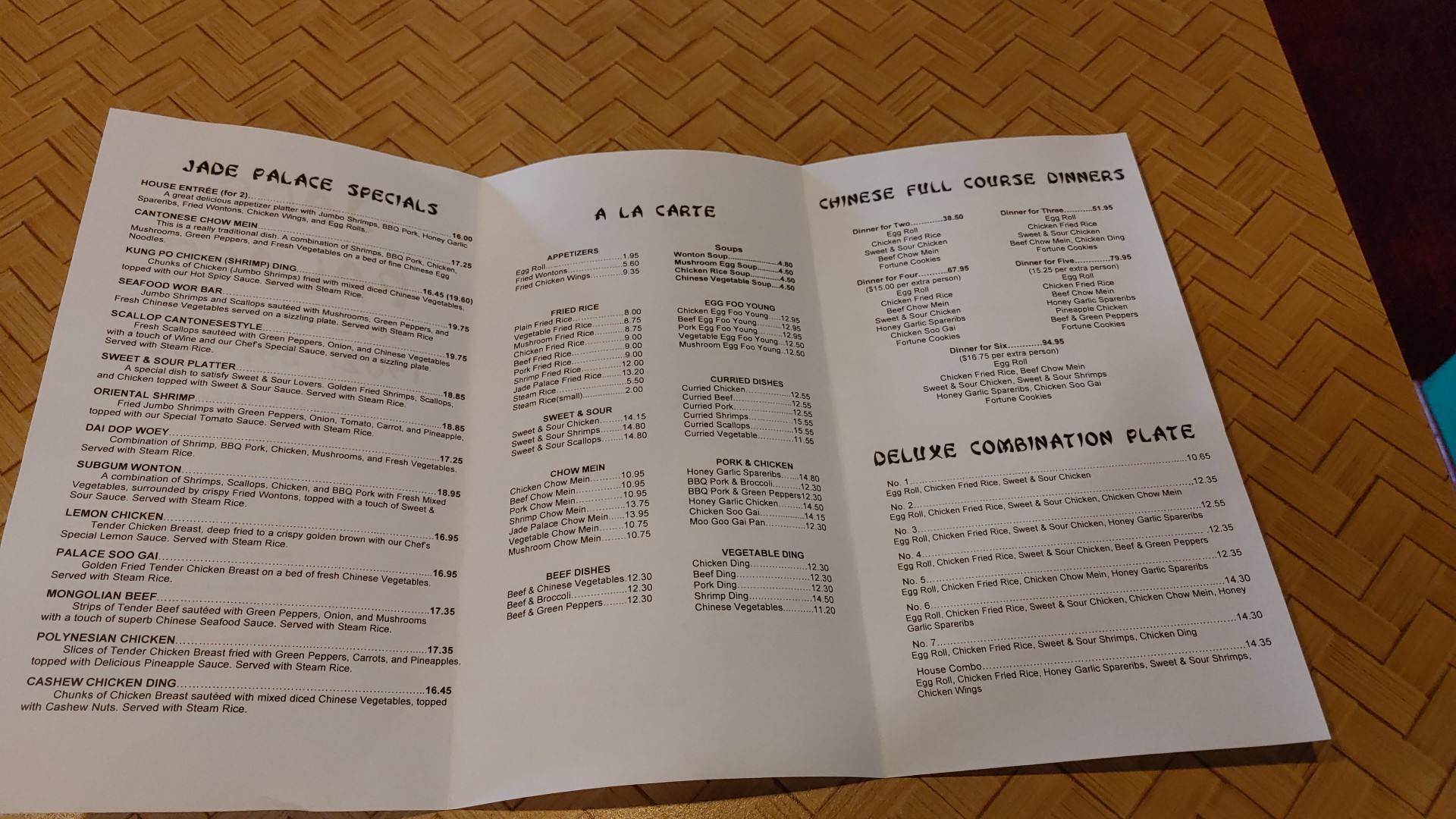 Jade Palace Restaurant, Springhill - Menu, Reviews (34), Photos ...