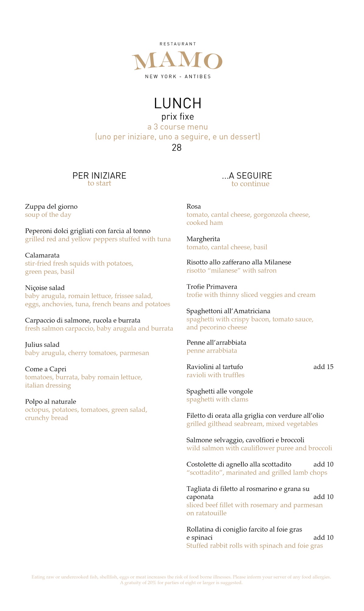 Mamo, New York - Menu, Reviews (372), Photos (102) - Restaurantji