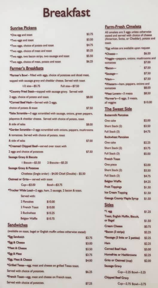 Middlefield Cafe & Diner, Middlefield - Menu, Reviews (33), Photos ...