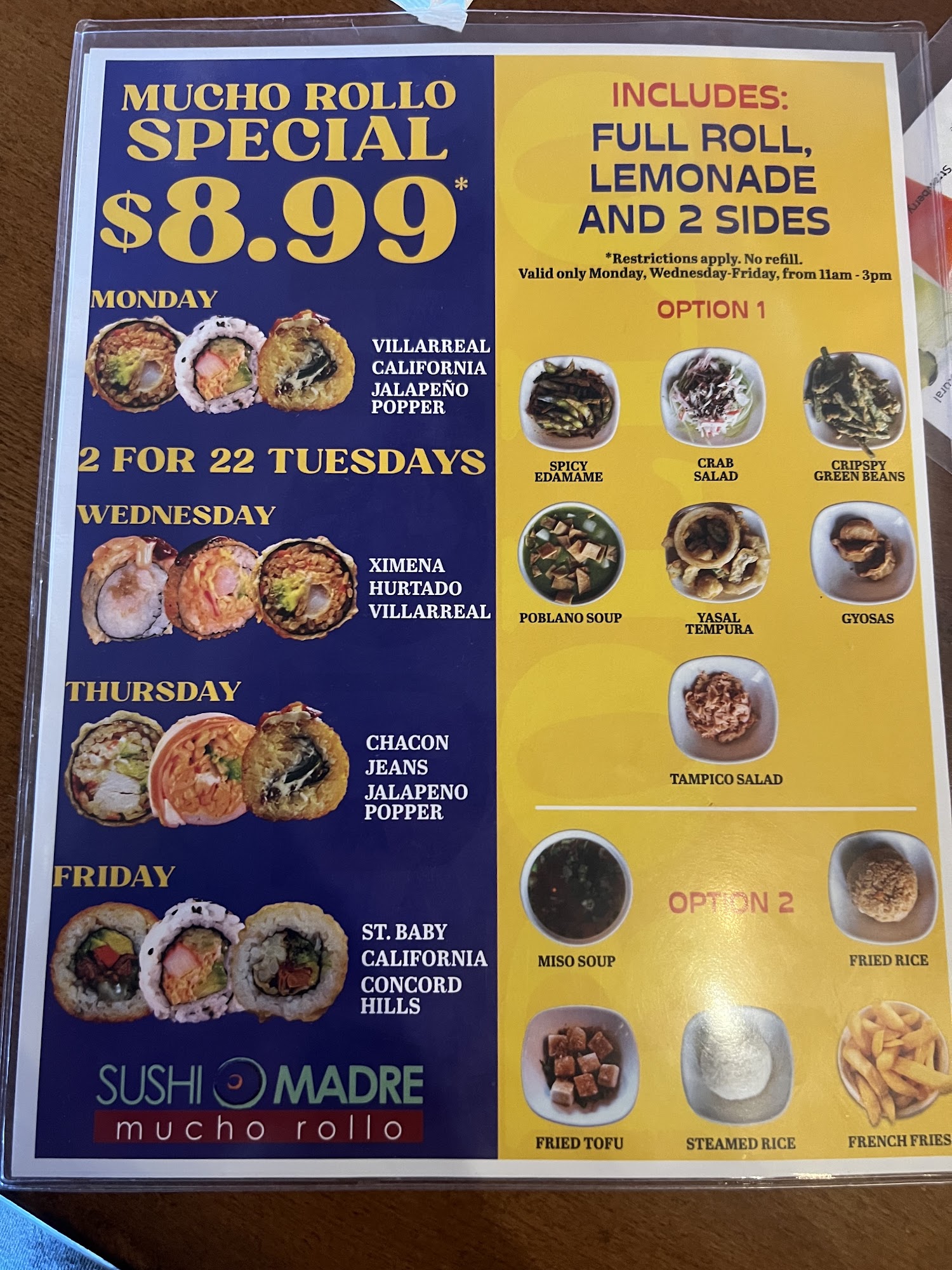 Sushi Madre South, Laredo - Menu, Reviews (29), Photos (20) - Restaurantji