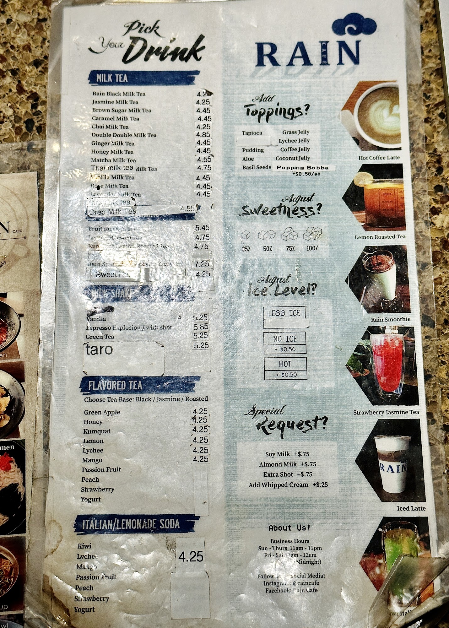 Rain Cafe, Seattle - Menu, Reviews (252), Photos (65) - Restaurantji