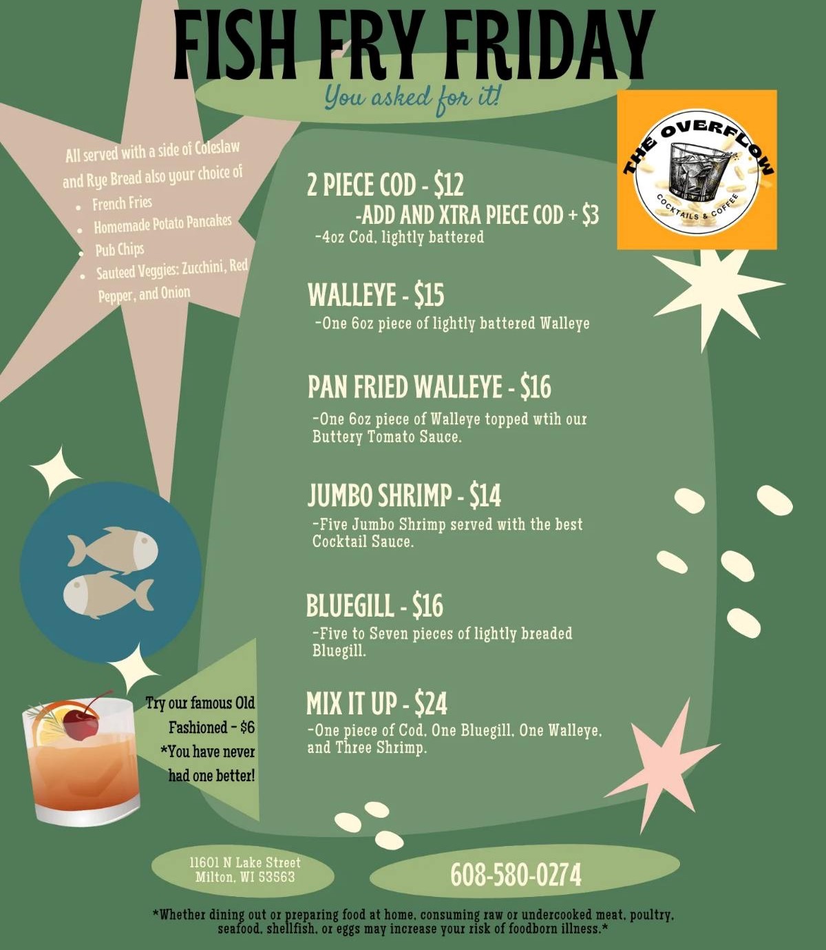 The Overflow lounge, Milton - Menu, Reviews (31), Photos (16 ...